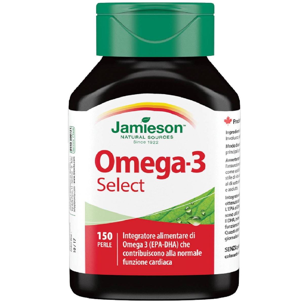 JAMIESON OMEGA 3 SELECT 150 PERLE – Onefitstore