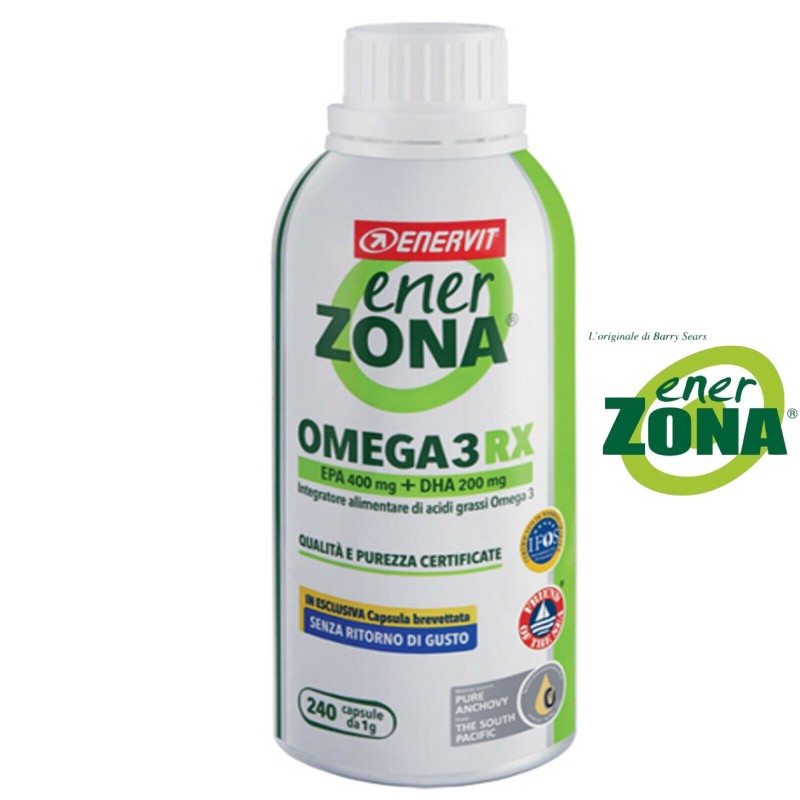 ENERZONA OMEGA 3 RX 240 CAPSULE DA 1 GRAMMO – Onefitstore