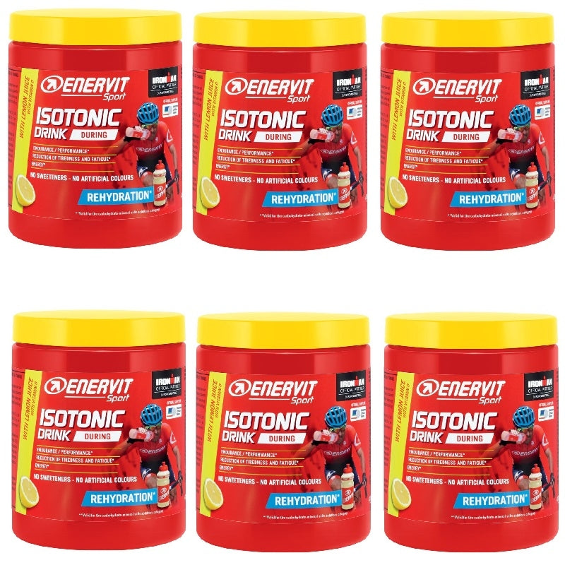 6 X ENERVIT ISOTONIC DRINK 420 GRAMMI LIMONE – Onefitstore