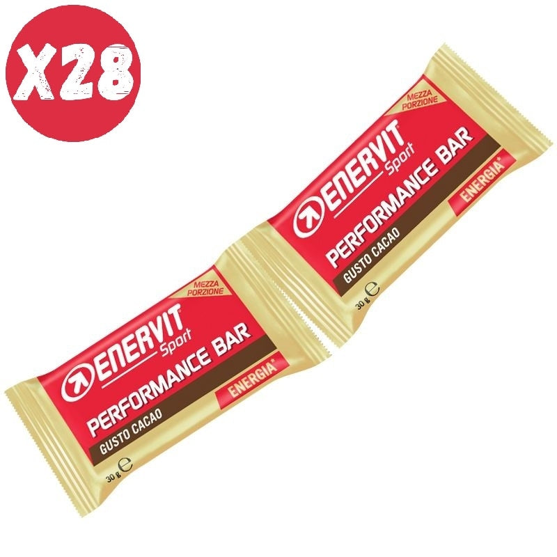ENERVIT SPORT PERFORMANCE BAR DOUBLE BOX DA 28 BARRETTE DA 30 GRAMMI ...