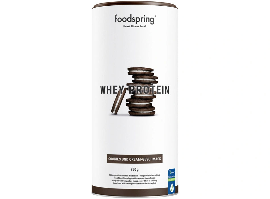 foodspring whey protein 750 grammi – Onefitstore